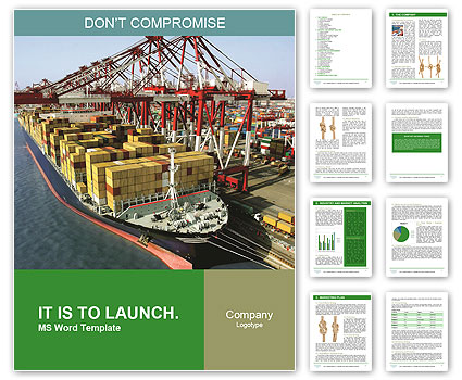 Optimize Your Container Handling Operations With A Efficient Container Terminal Word Template ...